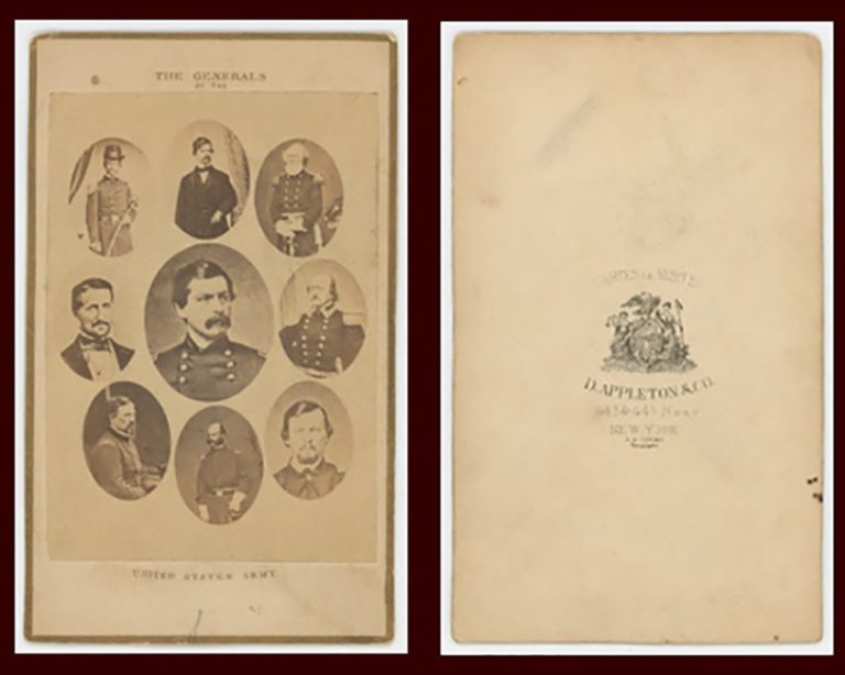 The Generals of the United States Army, Carte de Visite of General ...