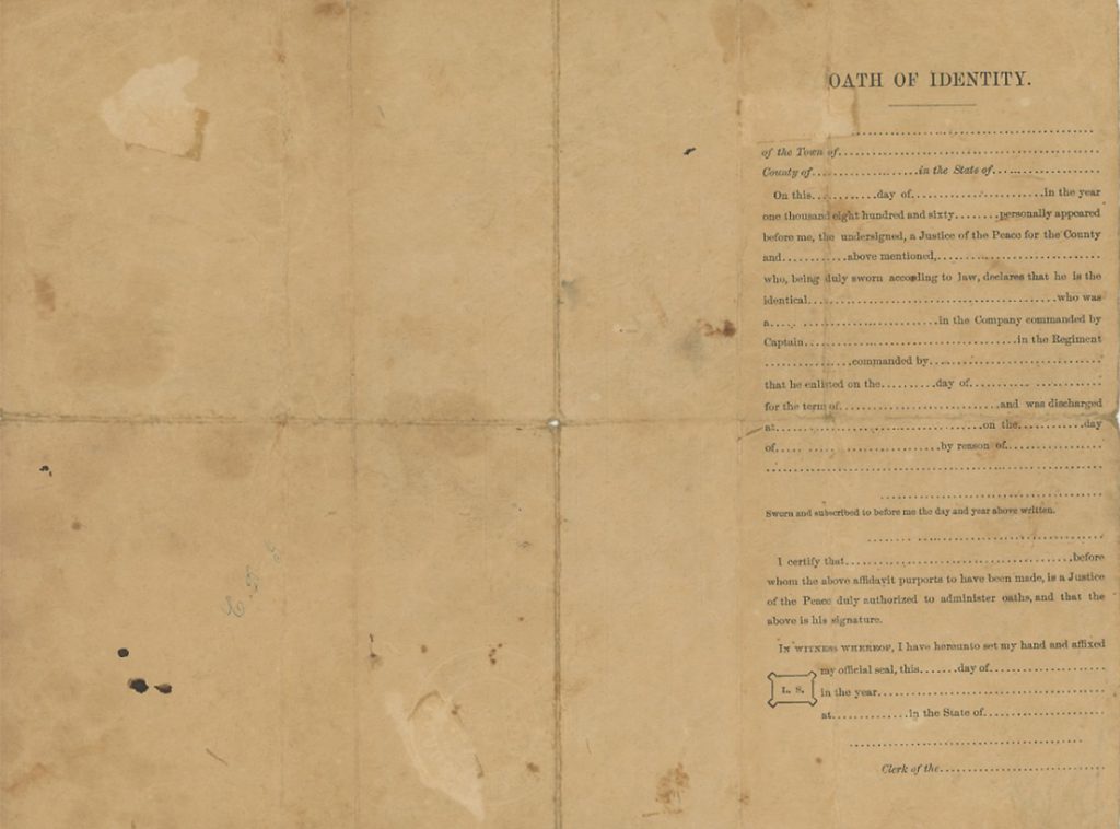 Edward Paul Doherty (leader of the Booth capture), Partly-Printed ...