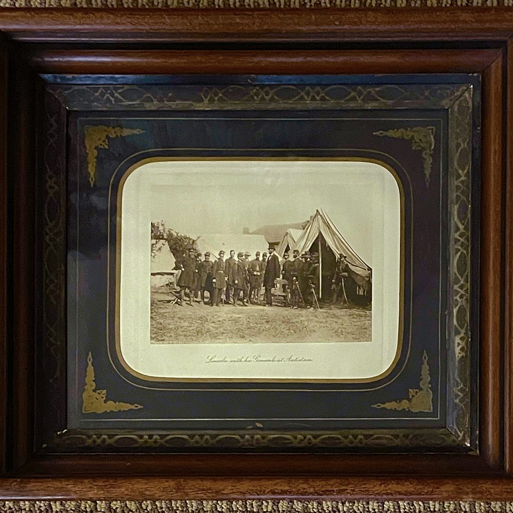 Abraham Lincoln, George McClellan, and Others, Albumen Photo, Lincoln ...