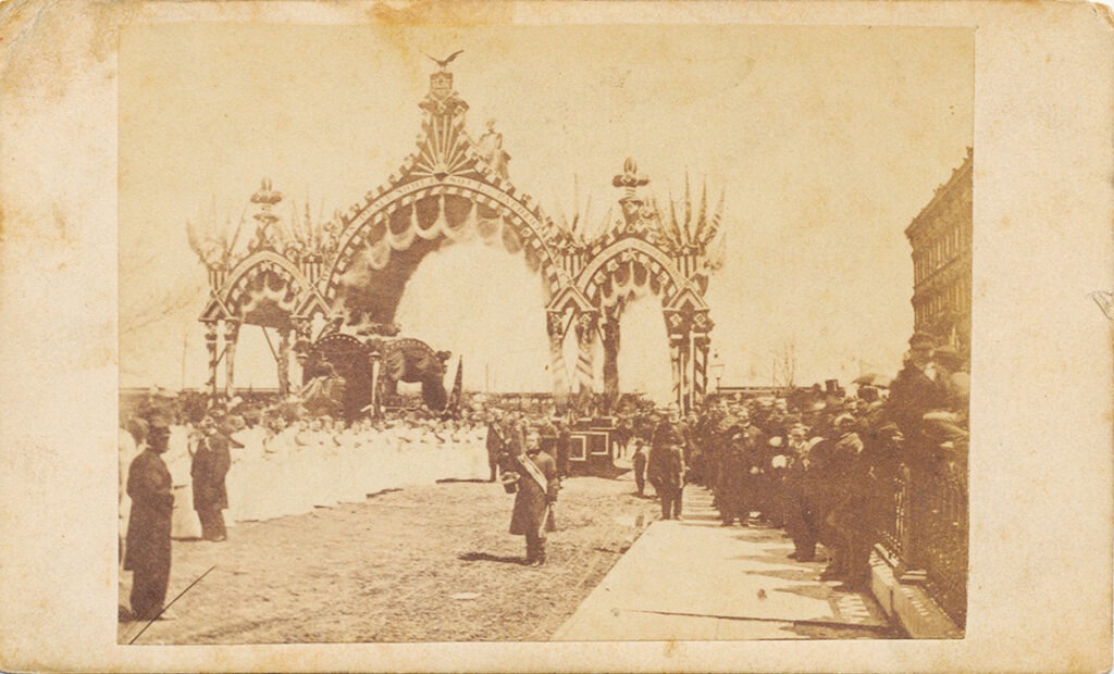 Abraham Lincoln, Chicago Funeral Carte | Abraham Lincoln Book Shop Inc